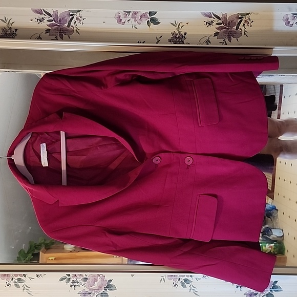 New York & Company | Jackets & Coats | Fuschia Blazer | Poshmark